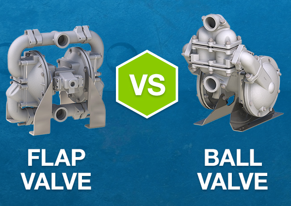Flap Valve vs. Ball Valve AODD Pumps | SANDPIPER