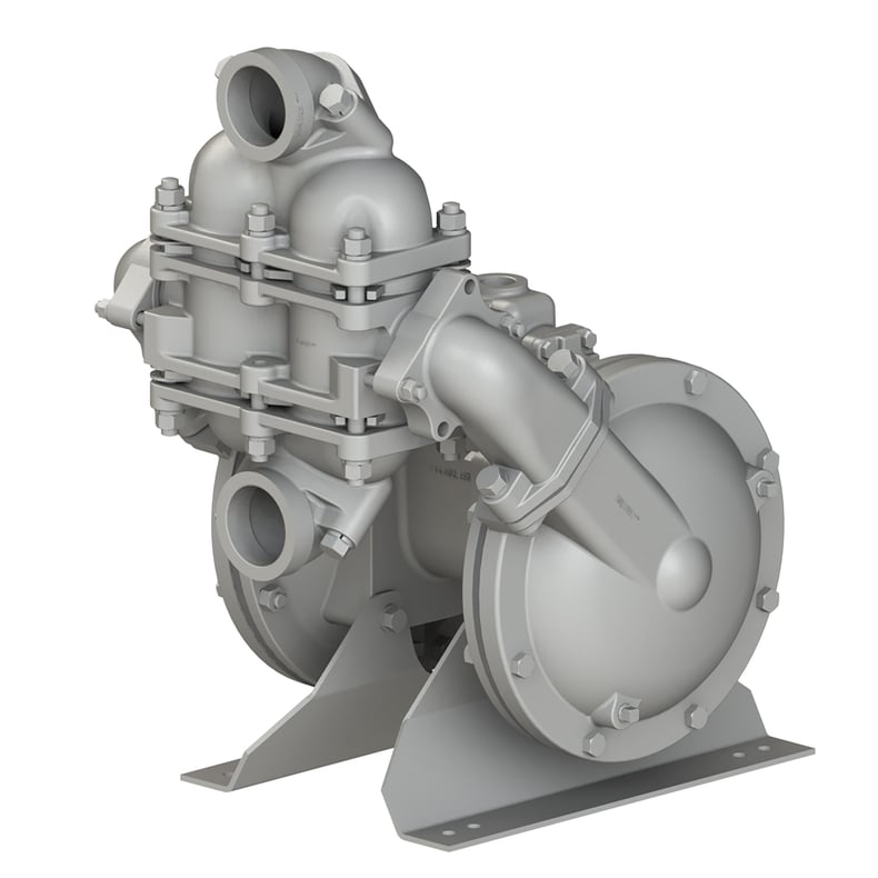 2” (50 mm) S20 Metallic AODD Ball Valve Pump│SANDPIPER