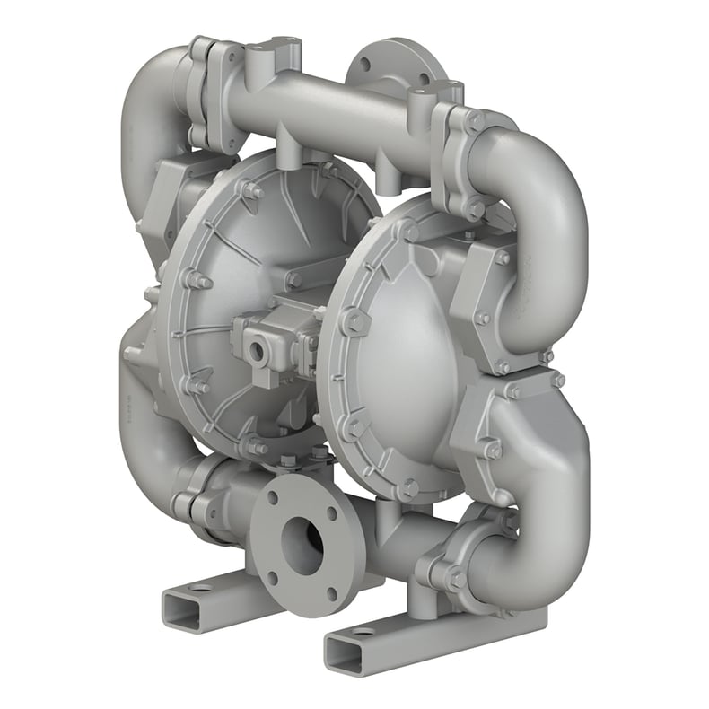 3" and 4" Metallic AODD Heavy-Duty Flap Valve Pumps│SANDPIPER