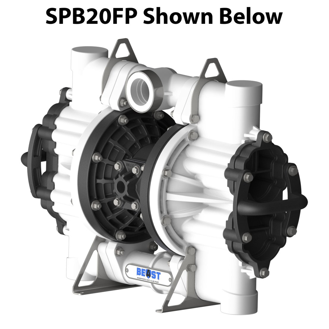 2” (50 mm) SPB20 Clog Resistant Heavy Duty Flap Valve Pump│SANDPIPER